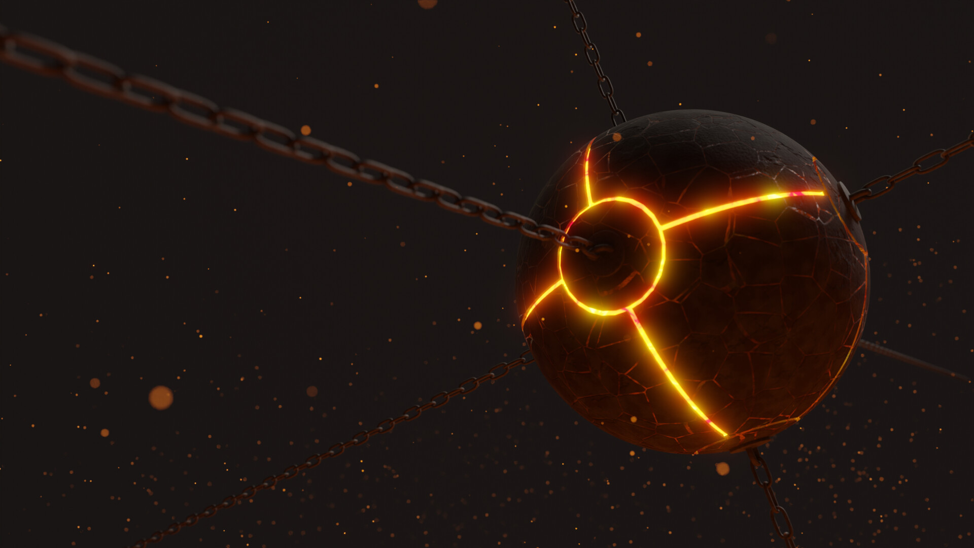 ArtStation - lava sphere