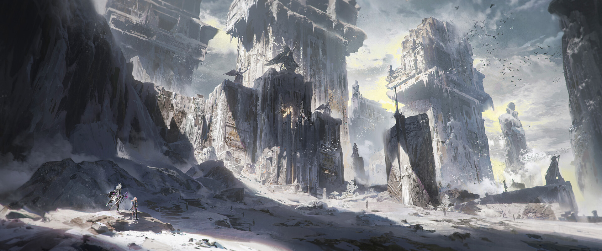 ArtStation - Above the snow line