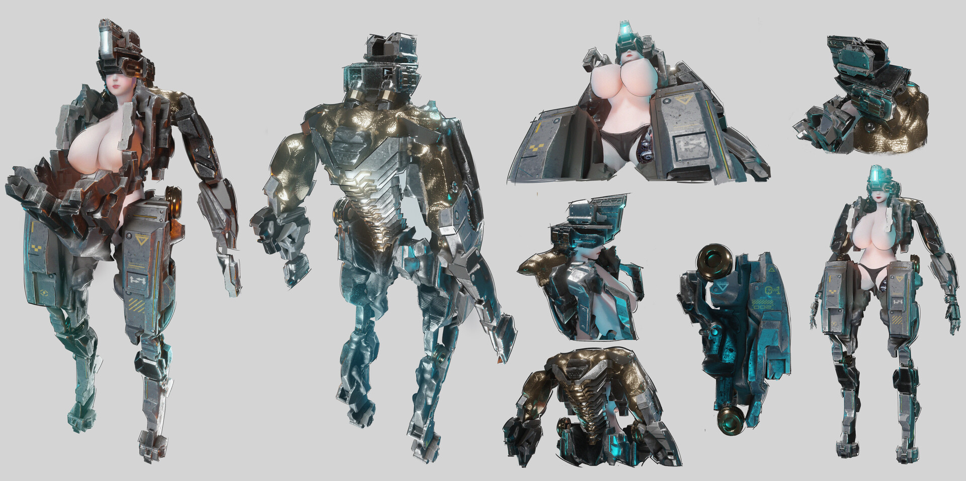 ArtStation - zz机械套装