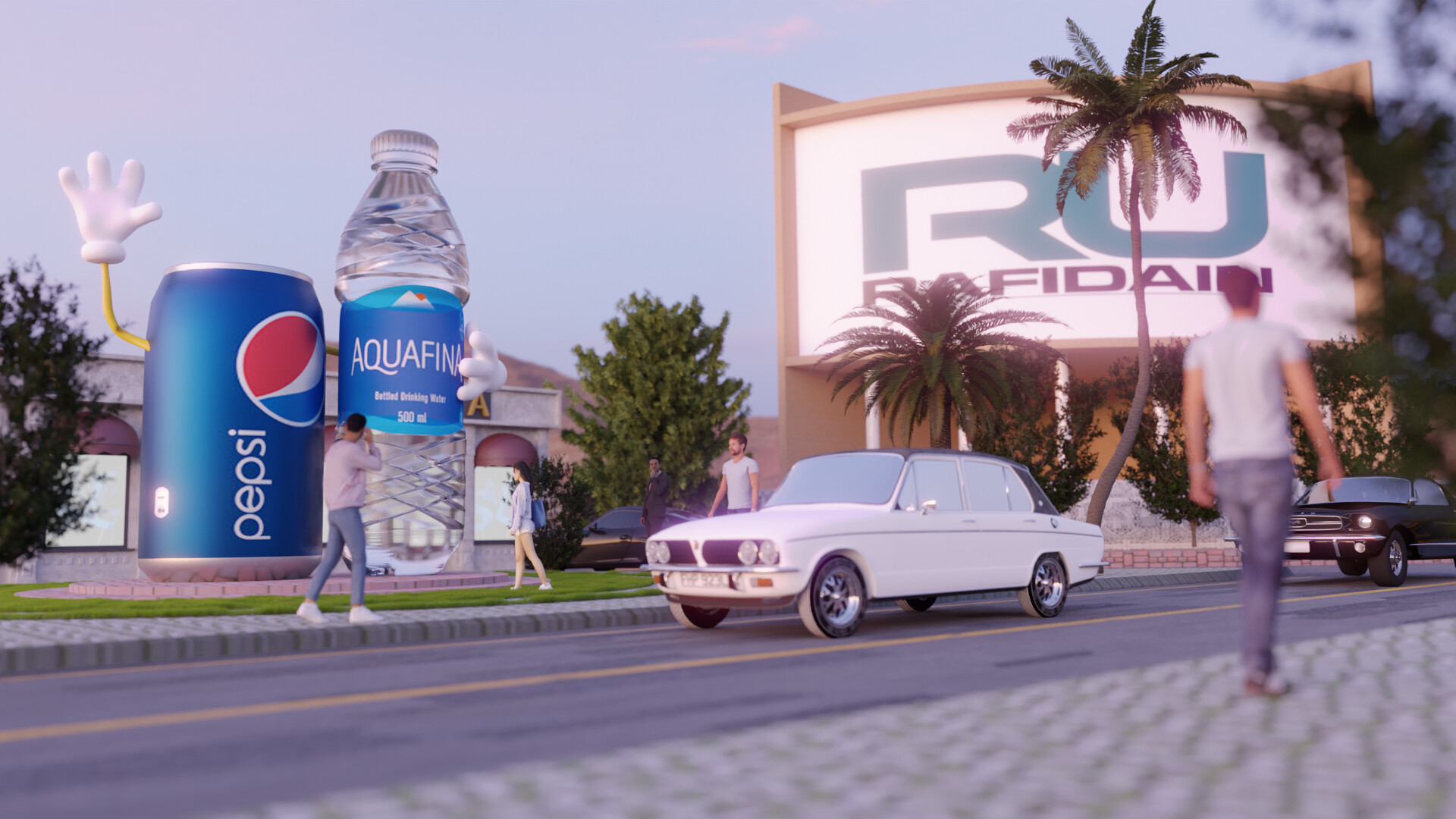 ArtStation - Pepsi add