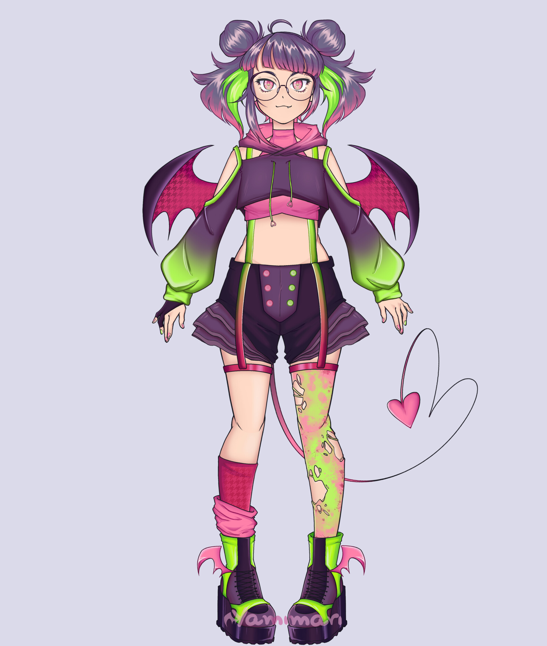 ArtStation - Yamimari Nui - Vtuber model