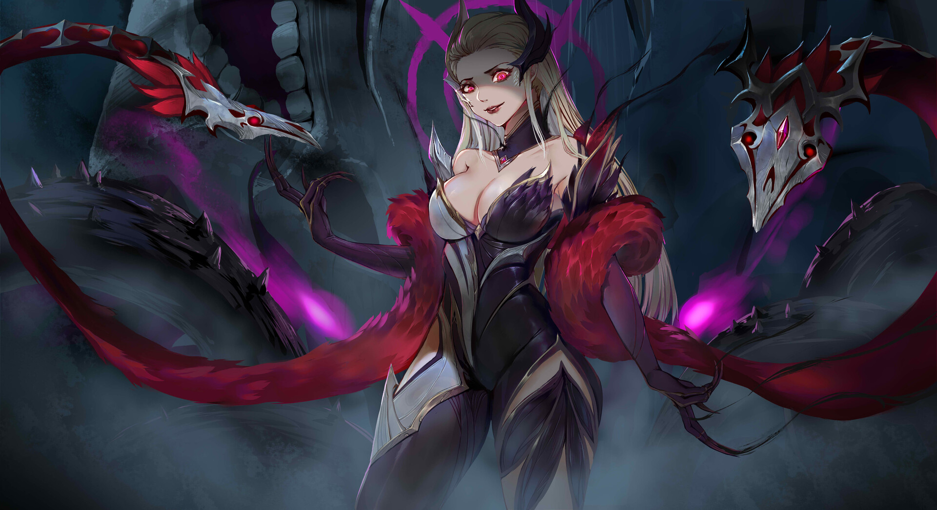 ArtStation - League of Heroes--Evelynn