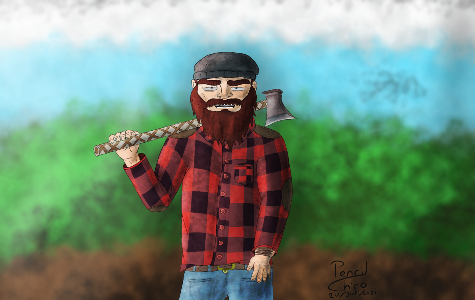 ArtStation - Lumberjack