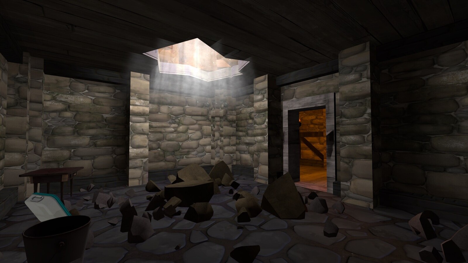 Leonel Monteiro - Amnesia: The Dark Descent 3D Map - "MvM Darkcells"
