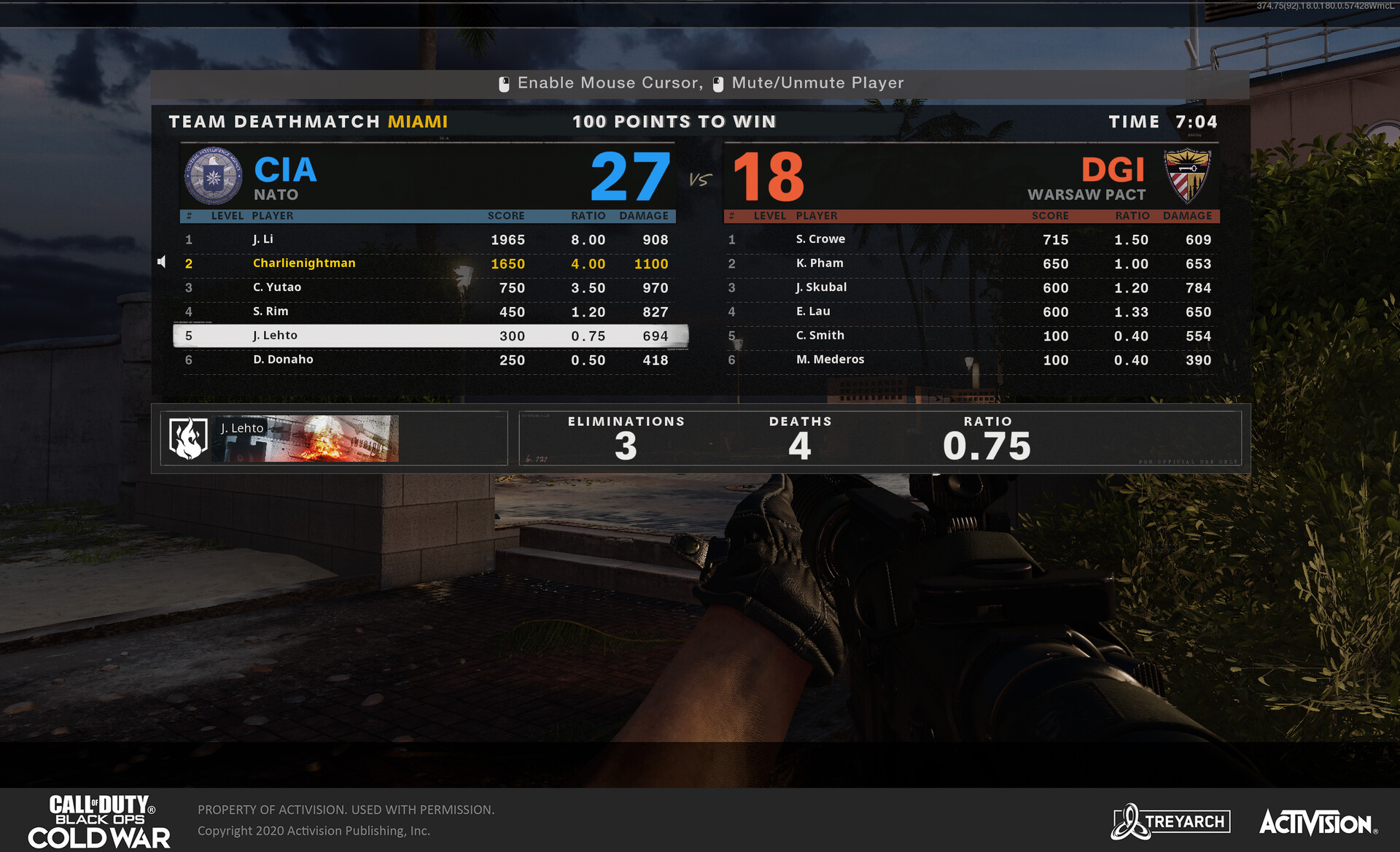 Austin Angelman - Black Ops Cold War - UI Art