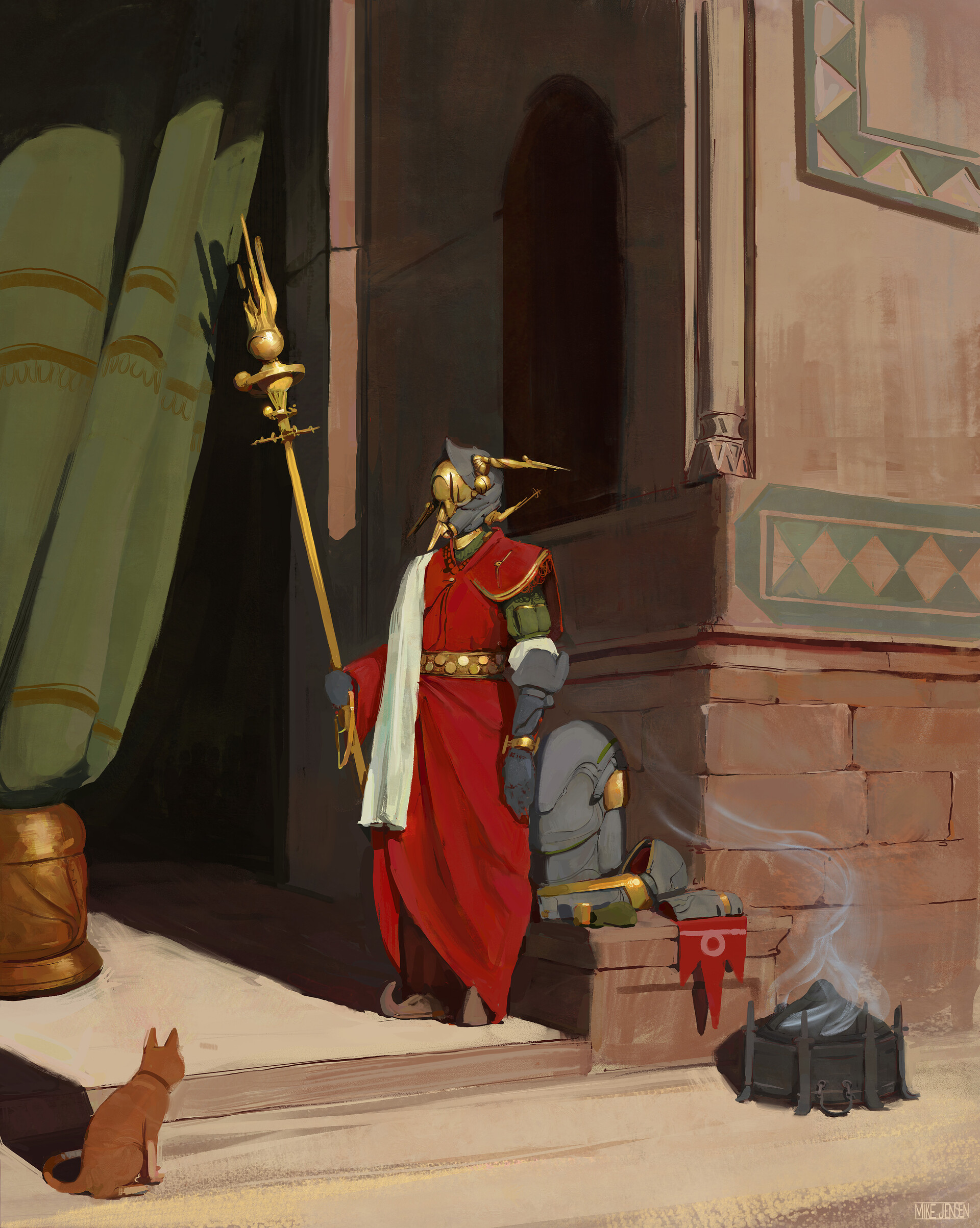 ArtStation - Standing Sentinel