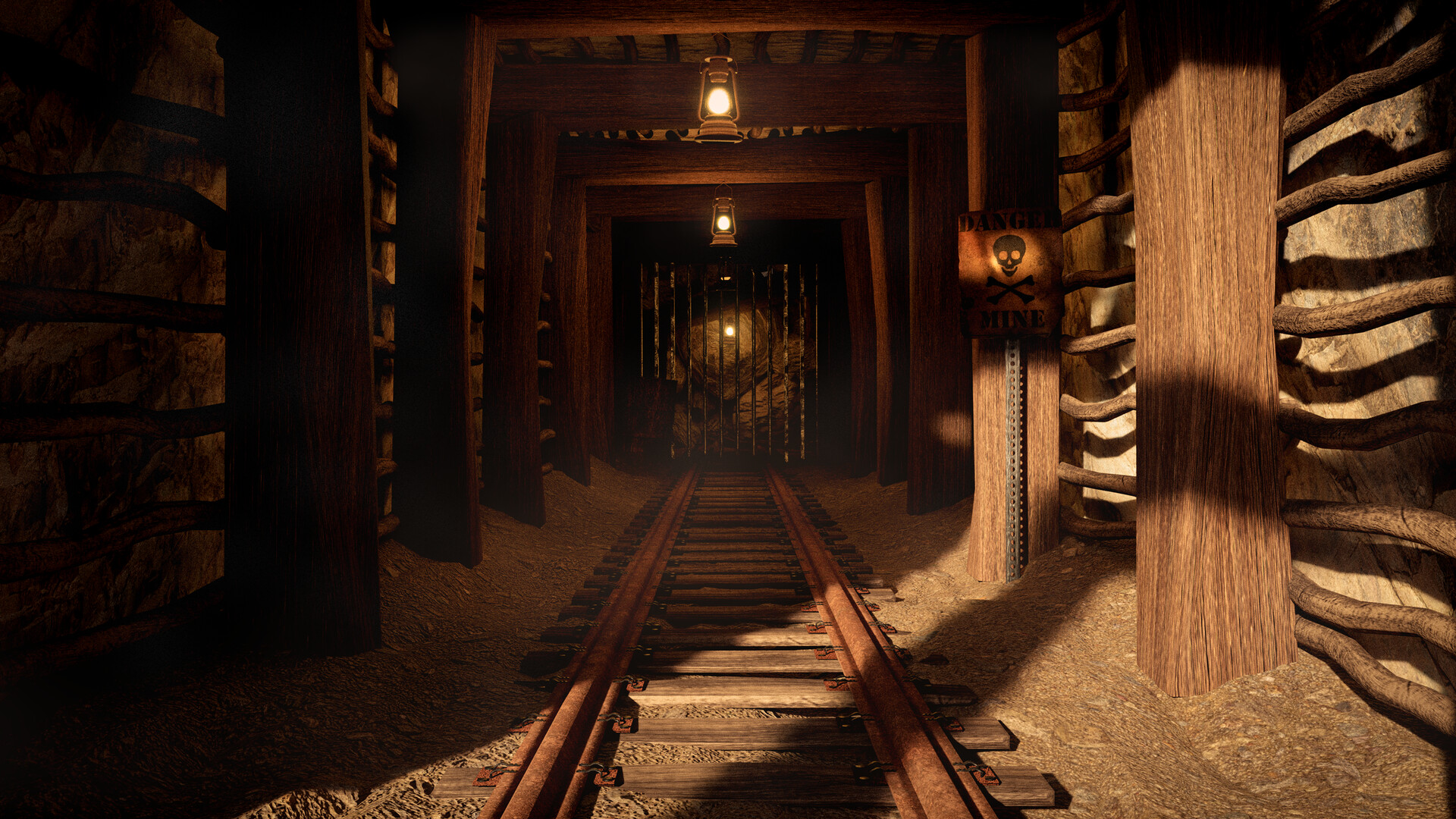 ArtStation - Abandoned Mine