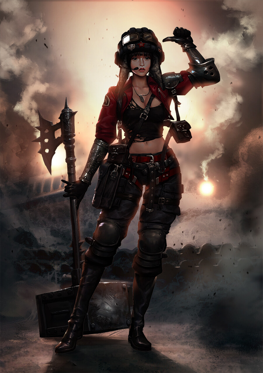 ArtStation - Combat engineer