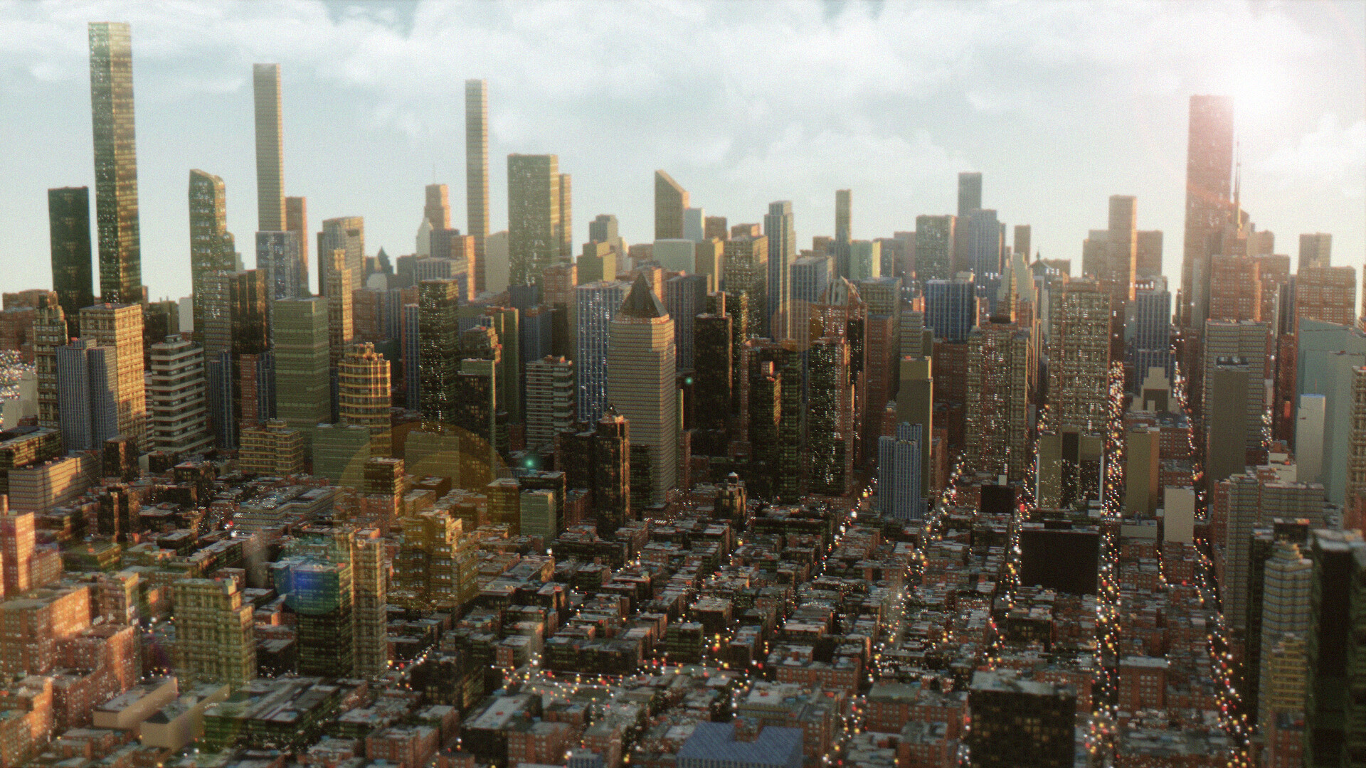 ArtStation - SATELLITE CITY