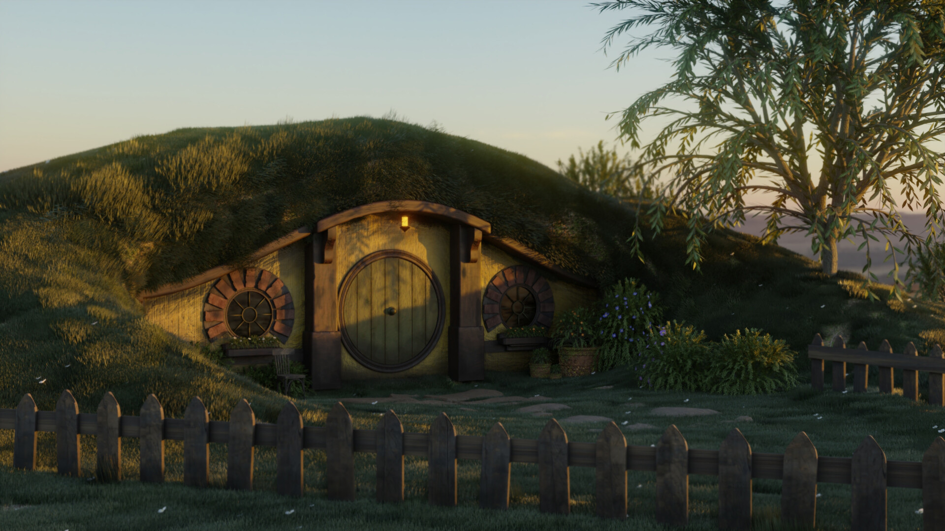 ArtStation - HOBBIT HOLE