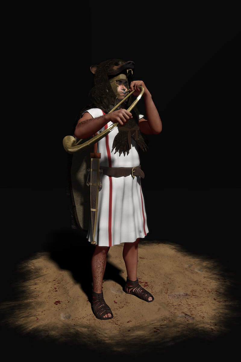 ArtStation - Roman Republic Cornicen