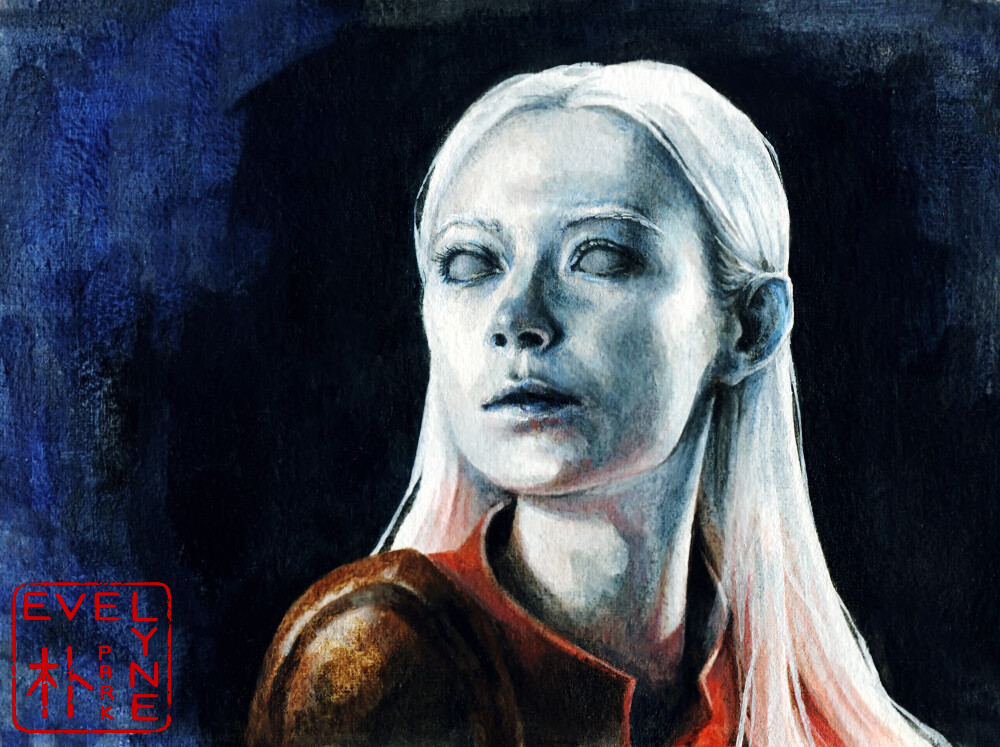 ArtStation - DnD Changeling Character Portrait