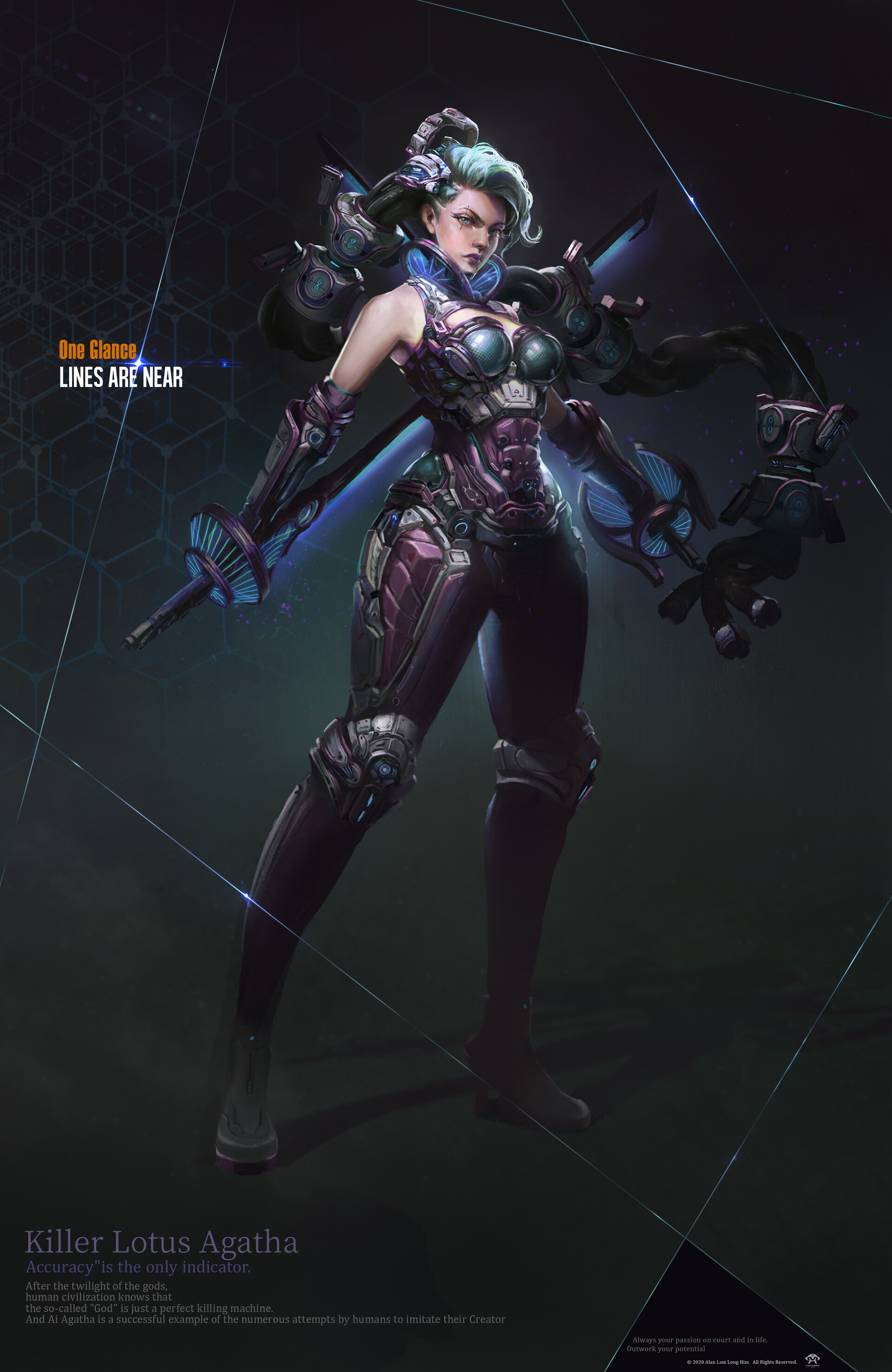 Lam Long Him - Project Agatha : Character Concept