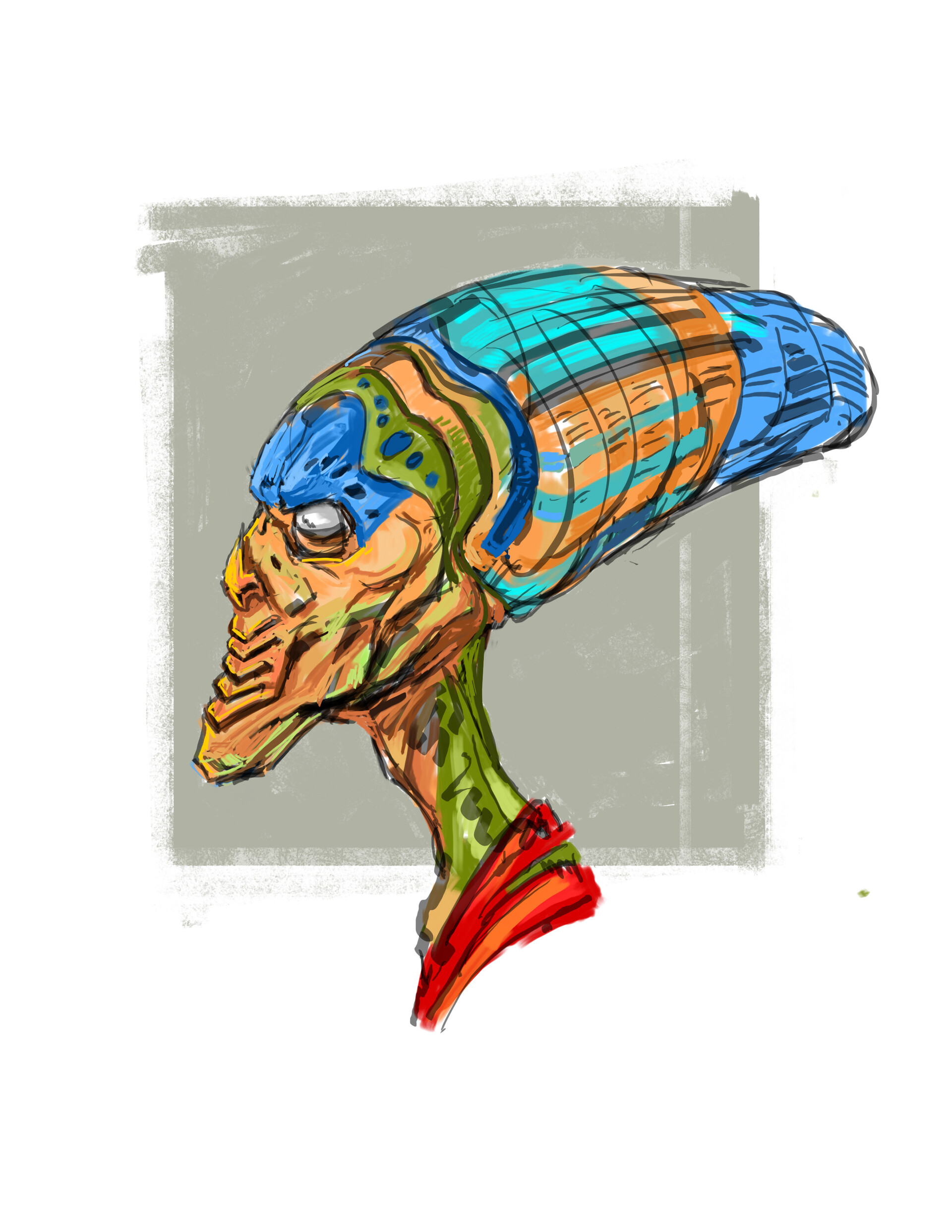 ArtStation - alien tribe