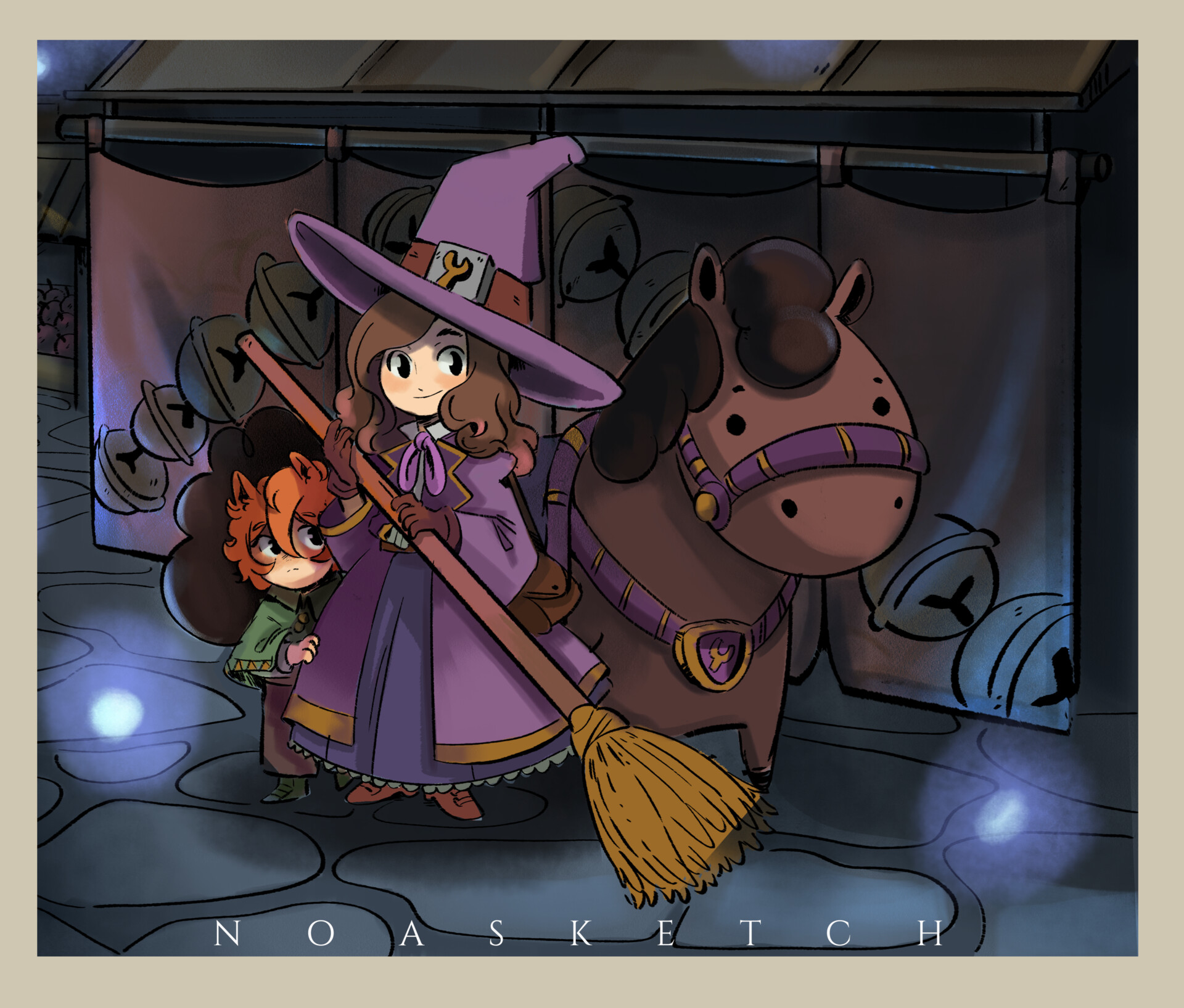 ArtStation - witch academy