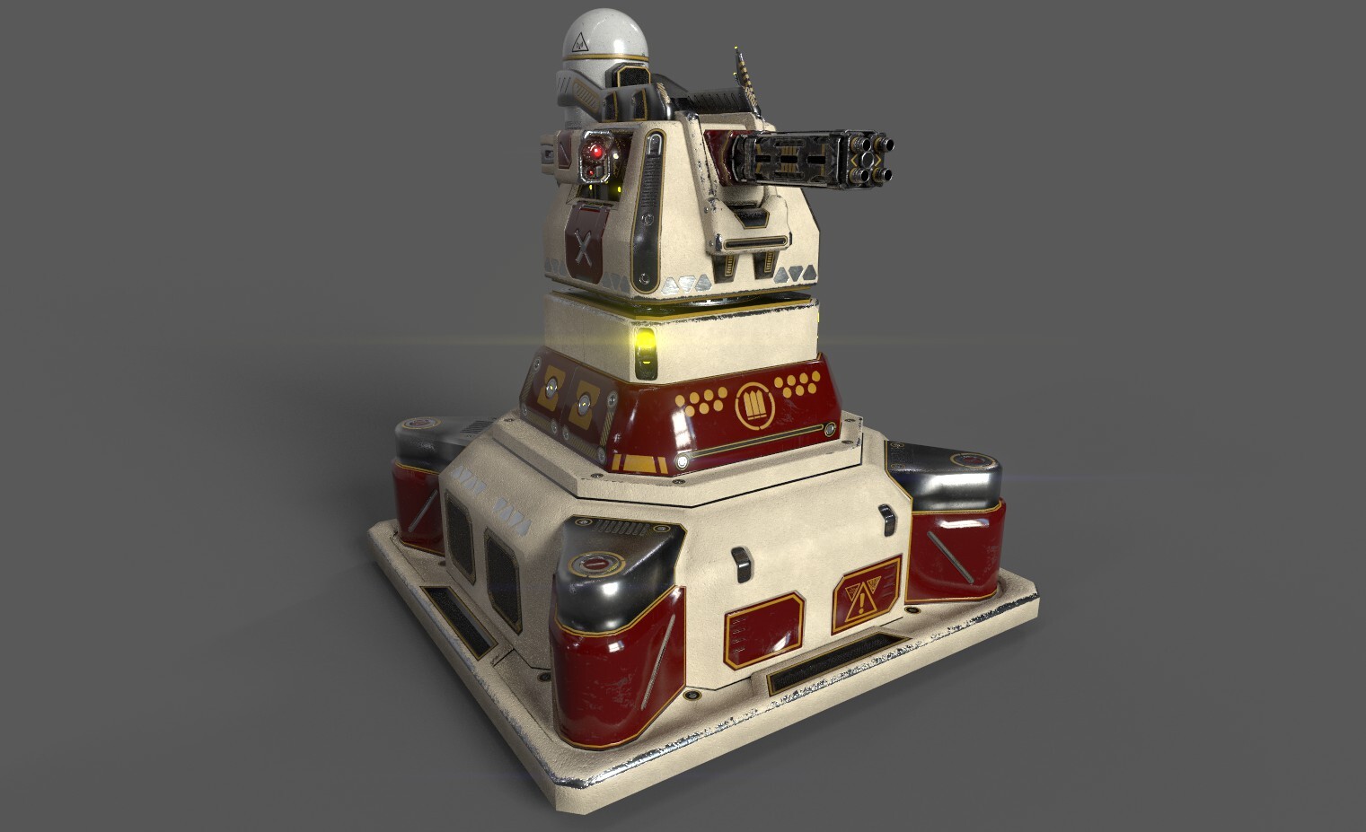 ArtStation - Small 20mm CIWS