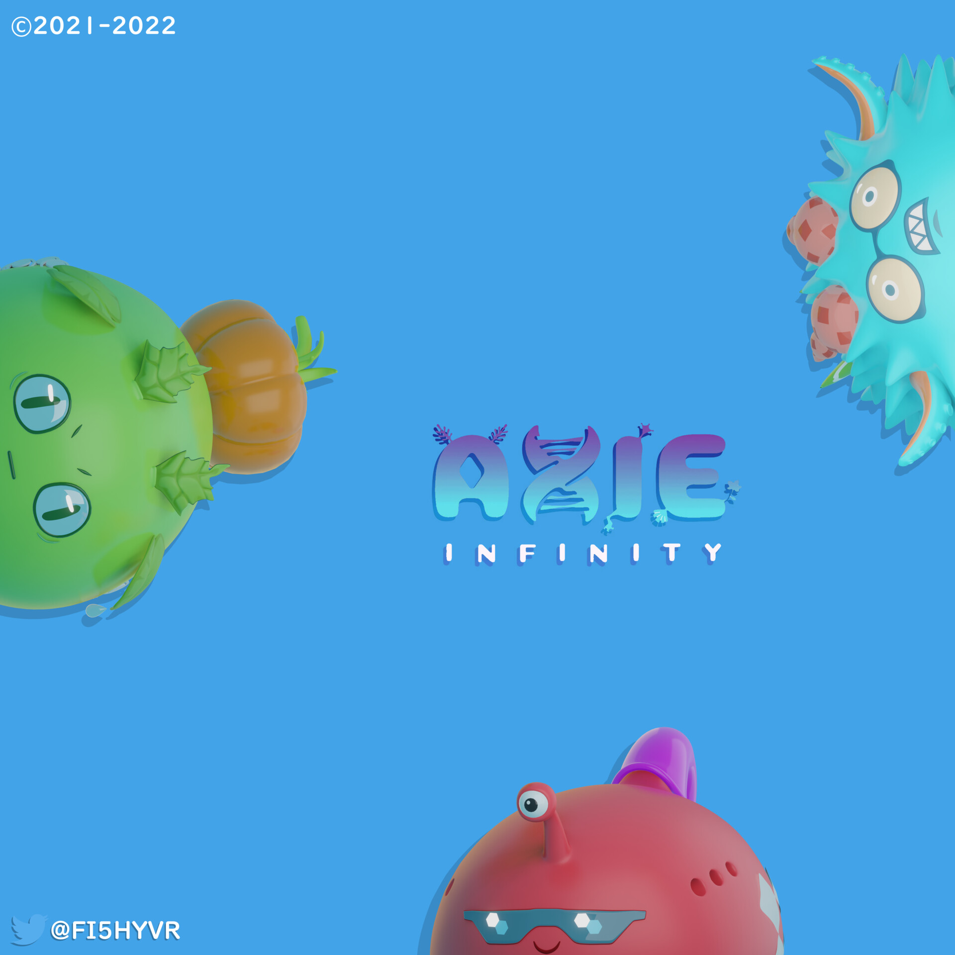 ArtStation - Axie Infinity Commission