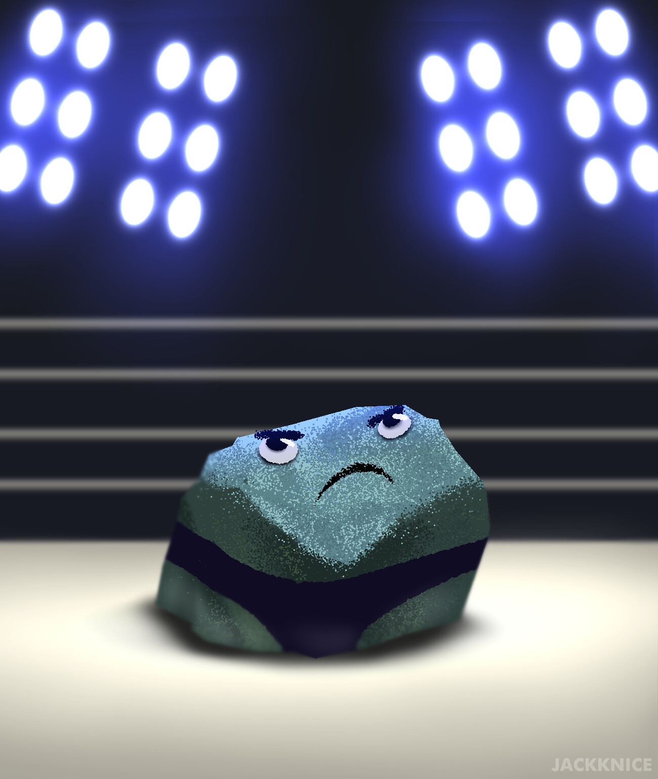 ArtStation - The Rock