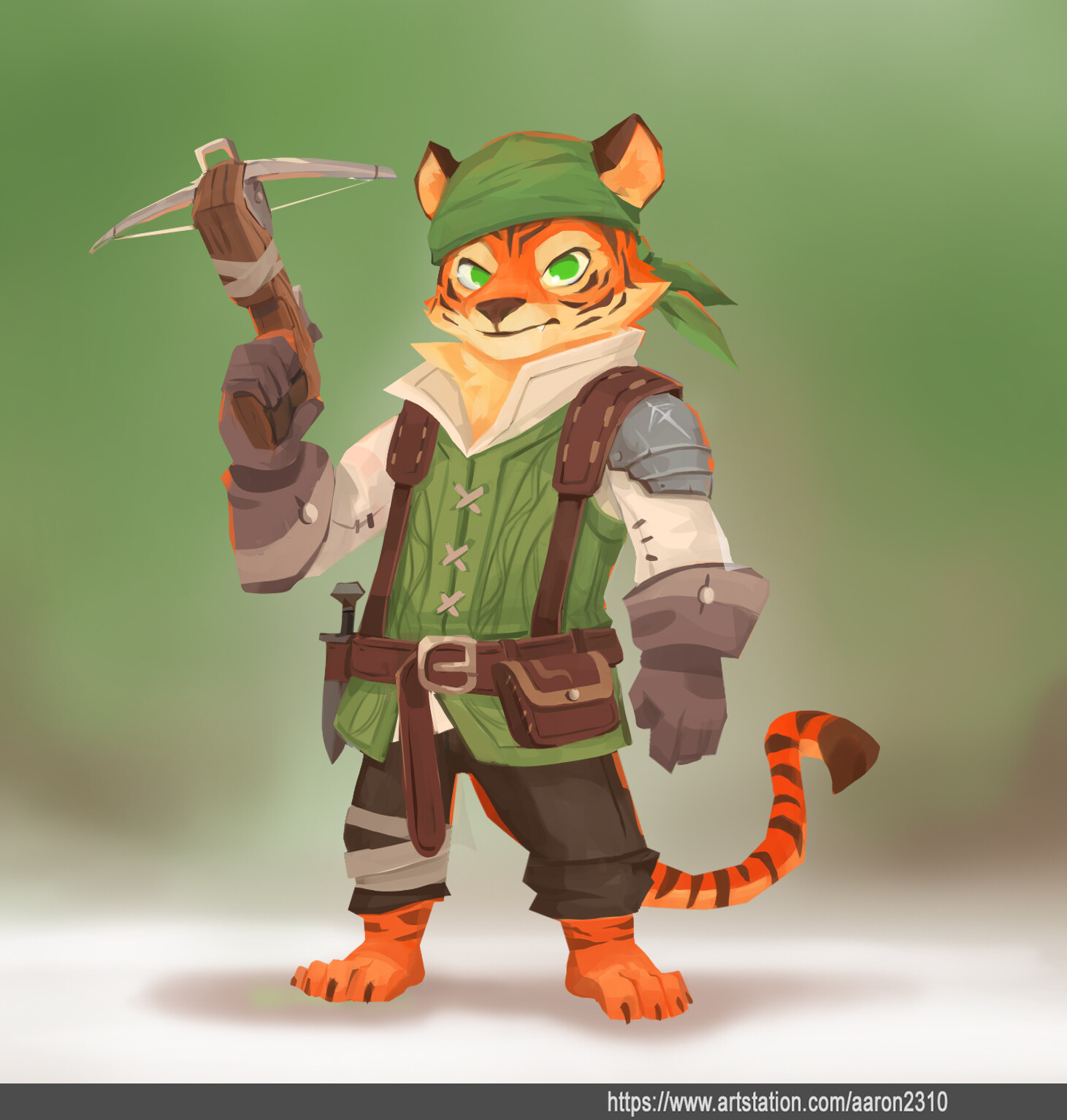 ArtStation - Tiger Hunter
