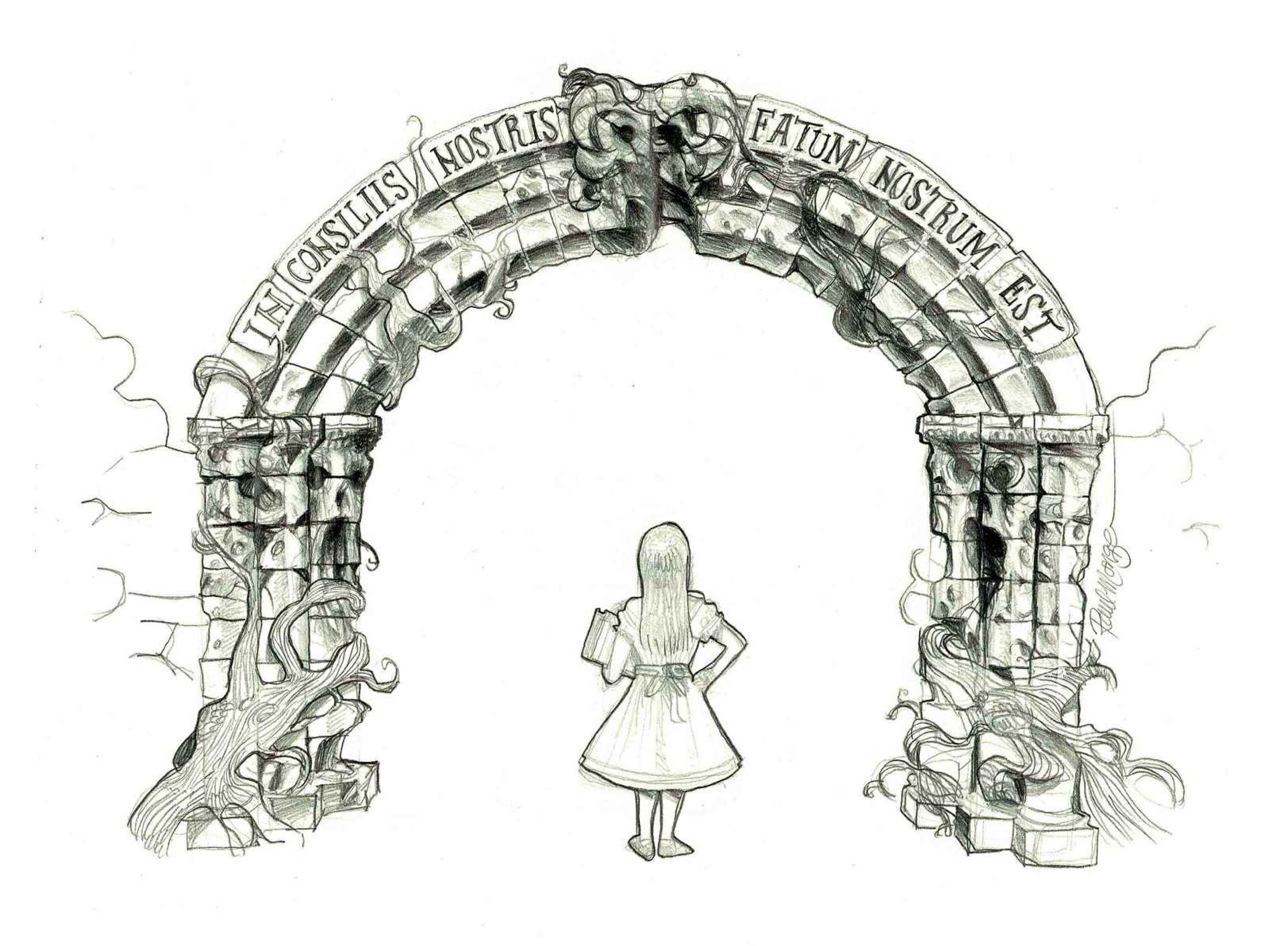 ArtStation - Laberinto del Fauno (Pan's Labyrinth) - The Gate