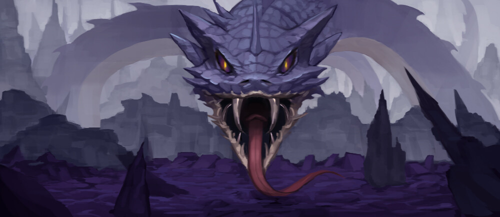 isollena - Elder Monster Concept Art (Imoogi, Daebong)