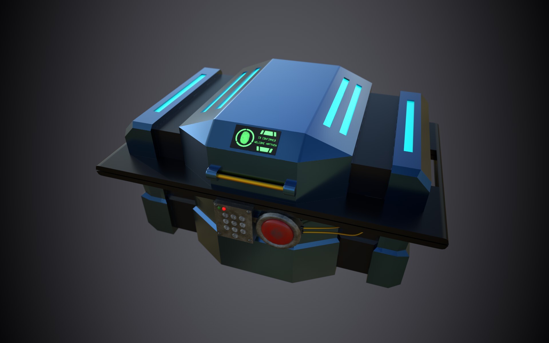 ArtStation - Sci Fi Container