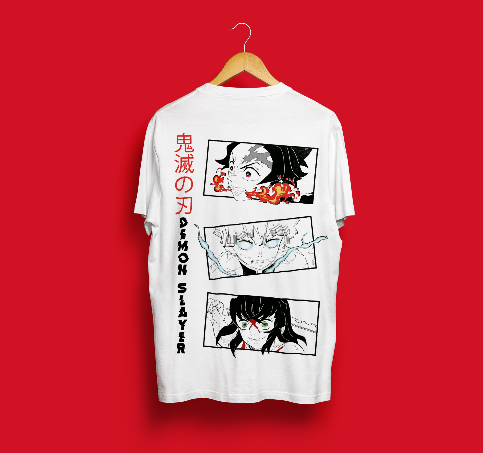 ArtStation - Kimetsu no Yaiba T-shirt Mockup