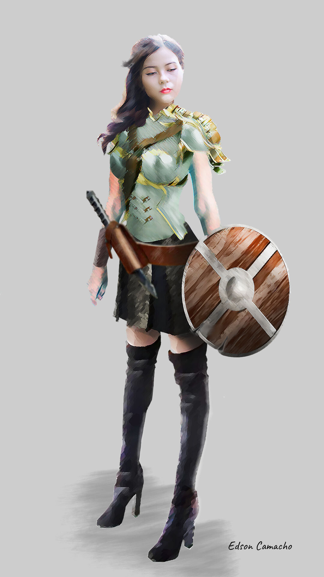 ArtStation - Chinese Warrior