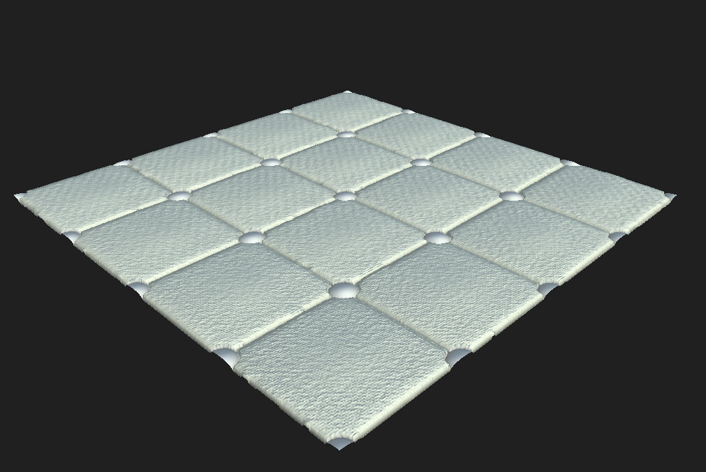 Nicholas Ross - Padded Fabric