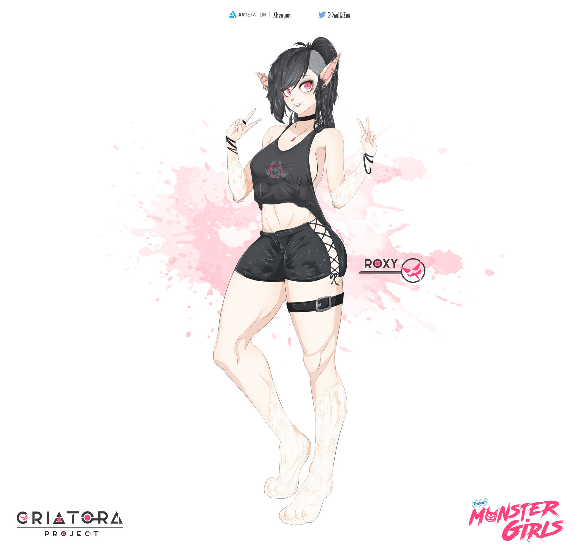 ArtStation - ROXY - Rocker Bunny