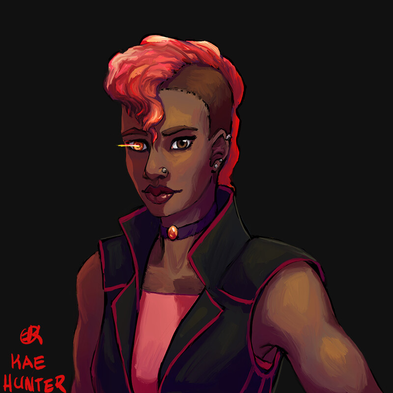 ArtStation - The Lady Flame