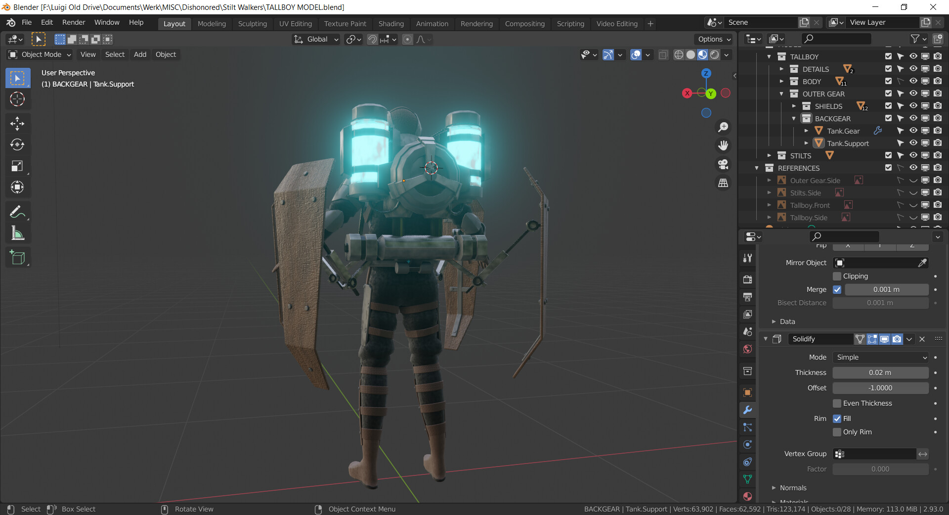 Luigi Lim - Tallboys from Dishonored