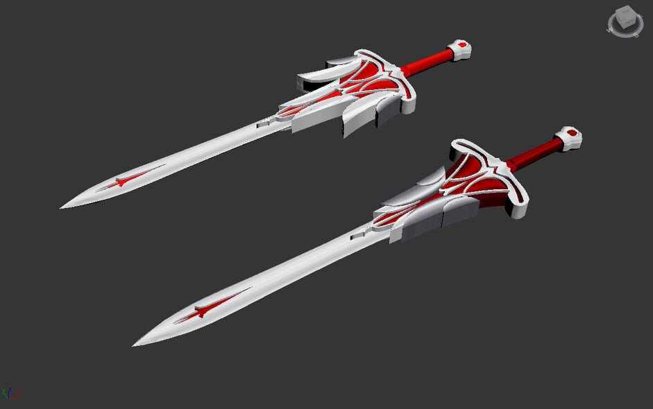 ArtStation - My First Modelling (Modred's Clarent from F/GO)