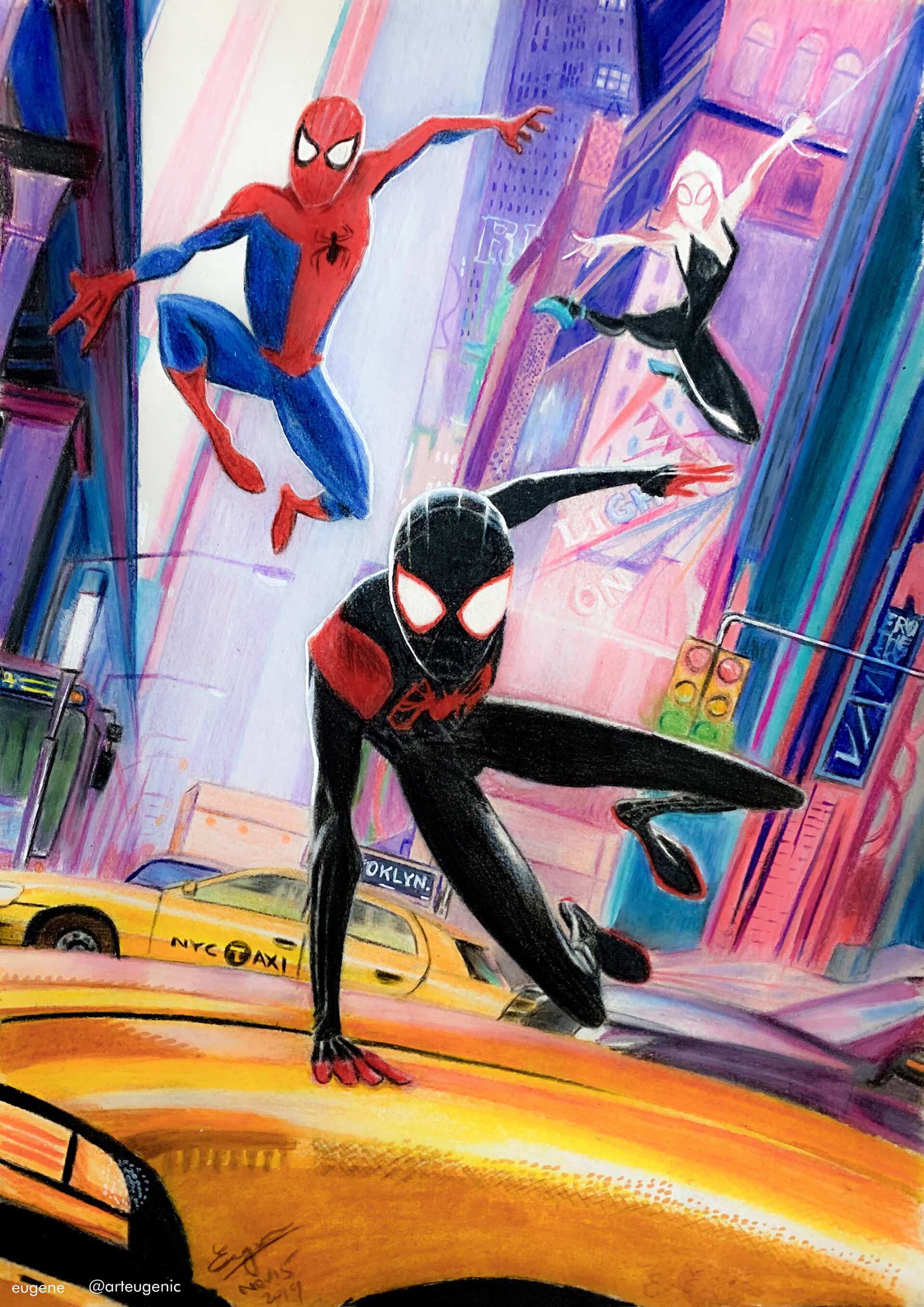 ArtStation - Into the Spiderverse