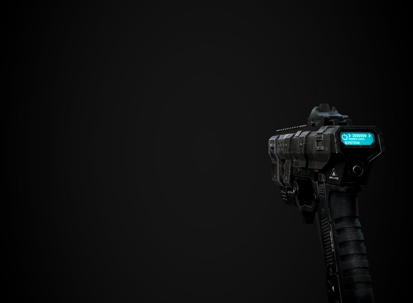 Eric Huang - Meta pulse pistol fan art