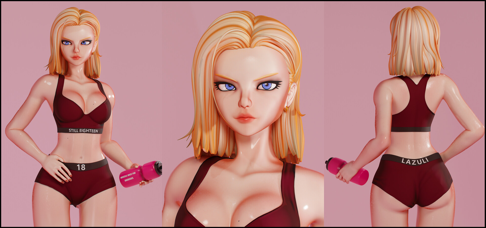 ArtStation - Android 18