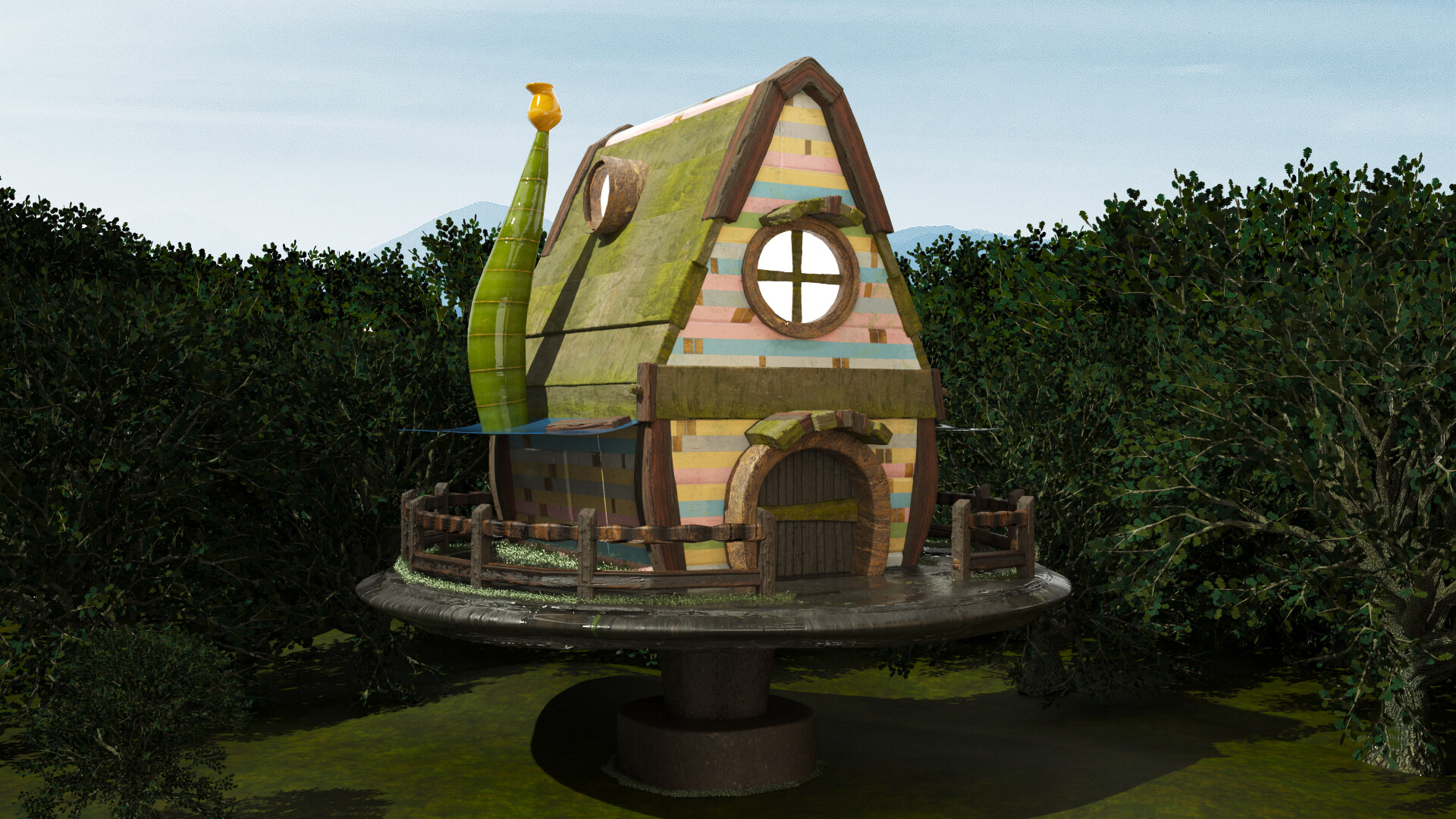 ArtStation - Parrot House