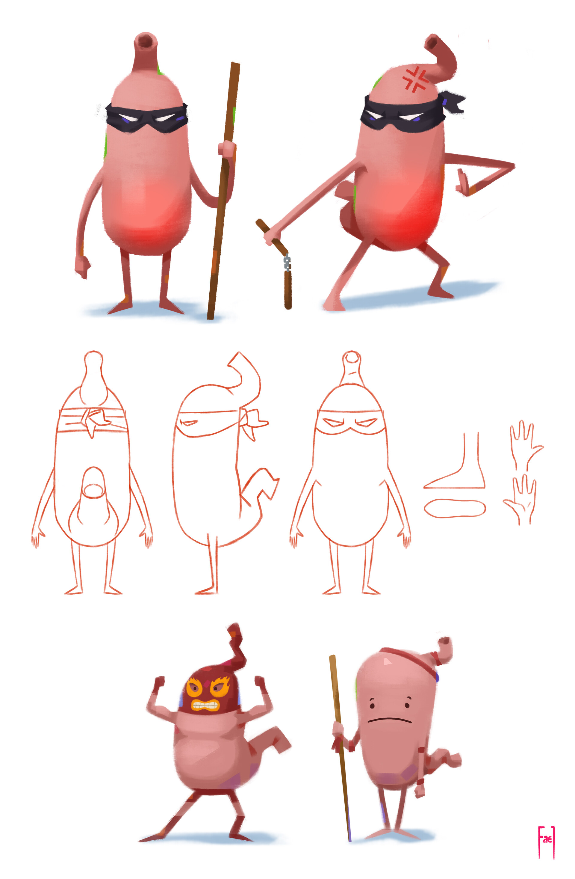 ArtStation - Eno - Character Design