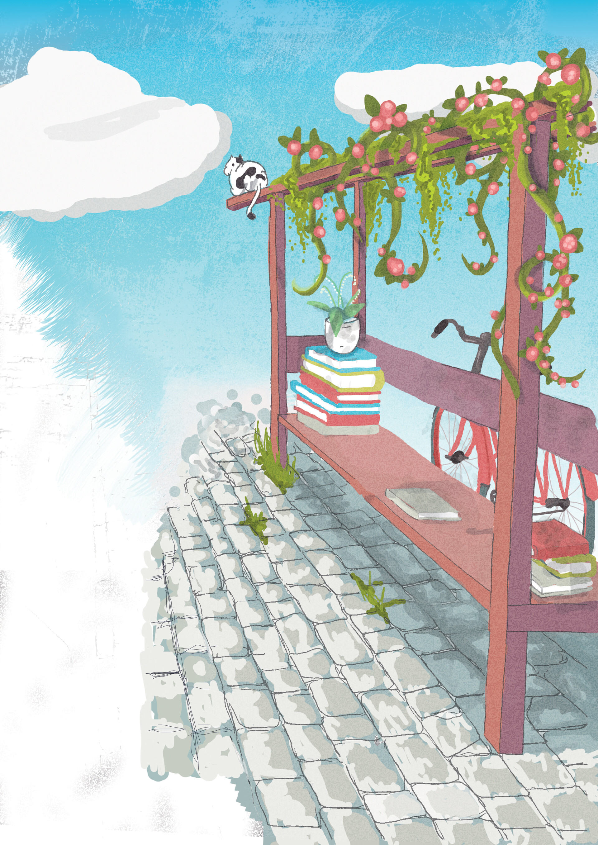 ArtStation - Illustration - Pergola