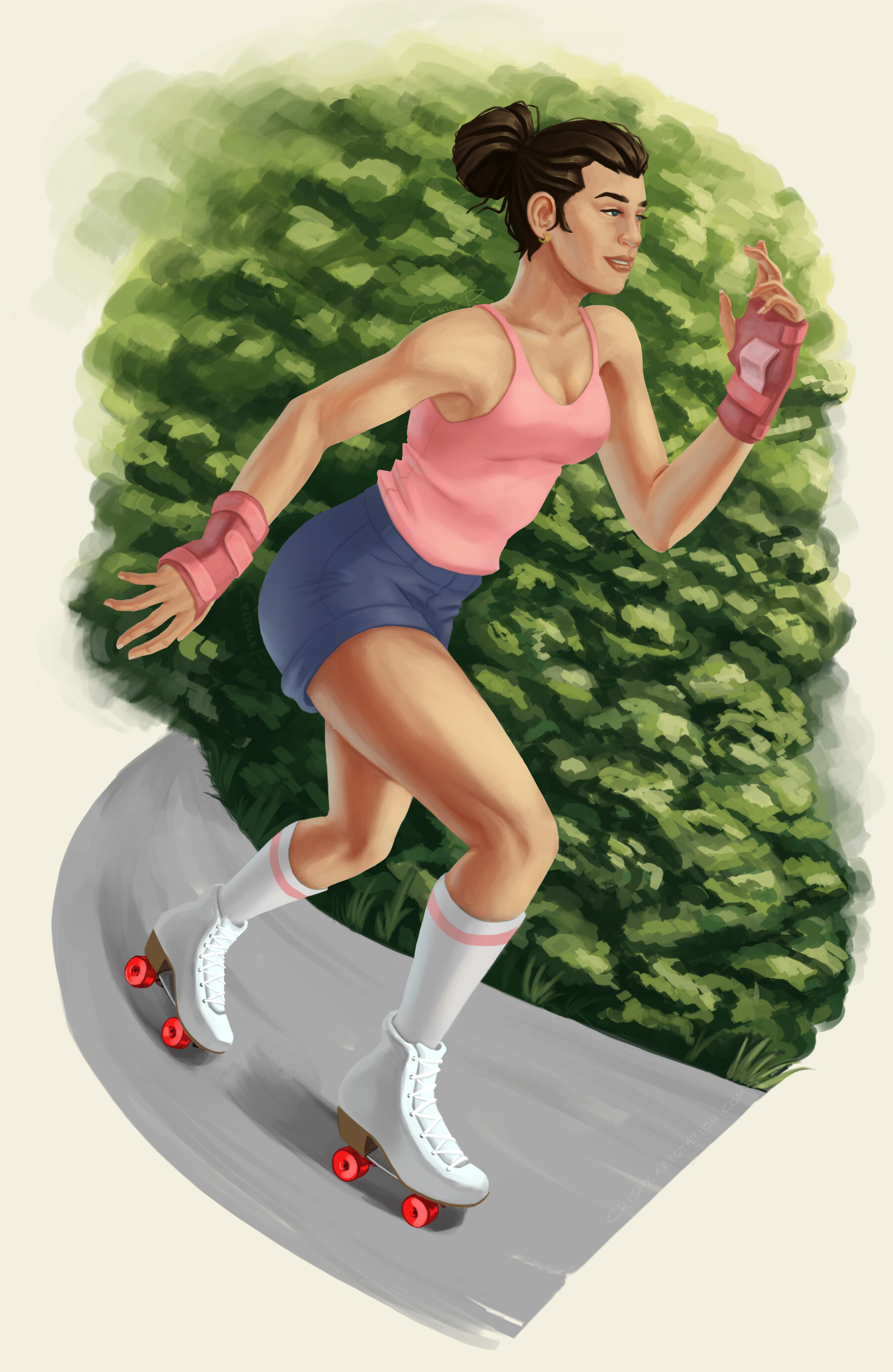 ArtStation - Rollerskating