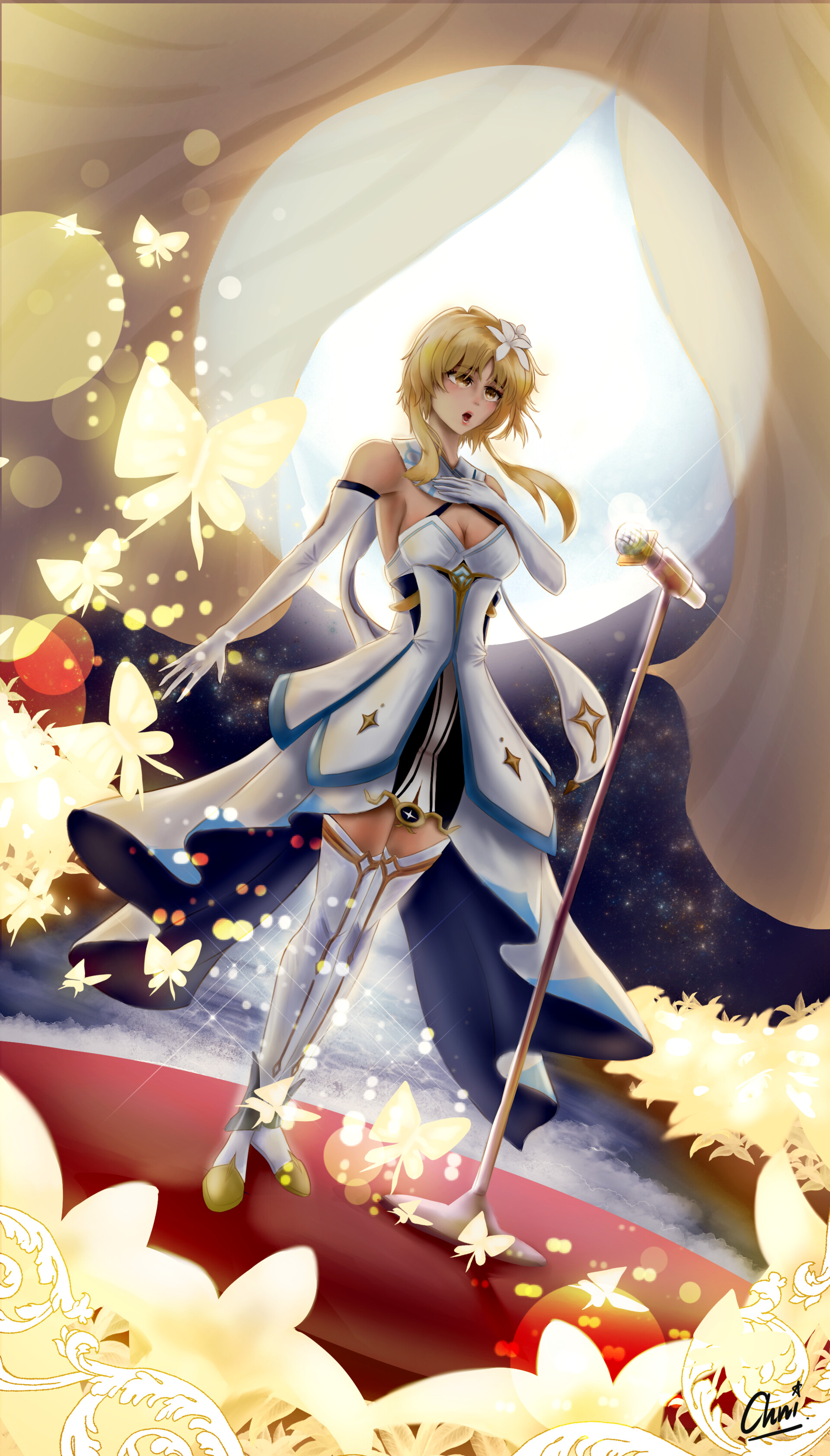 ArtStation - Lumine fan art