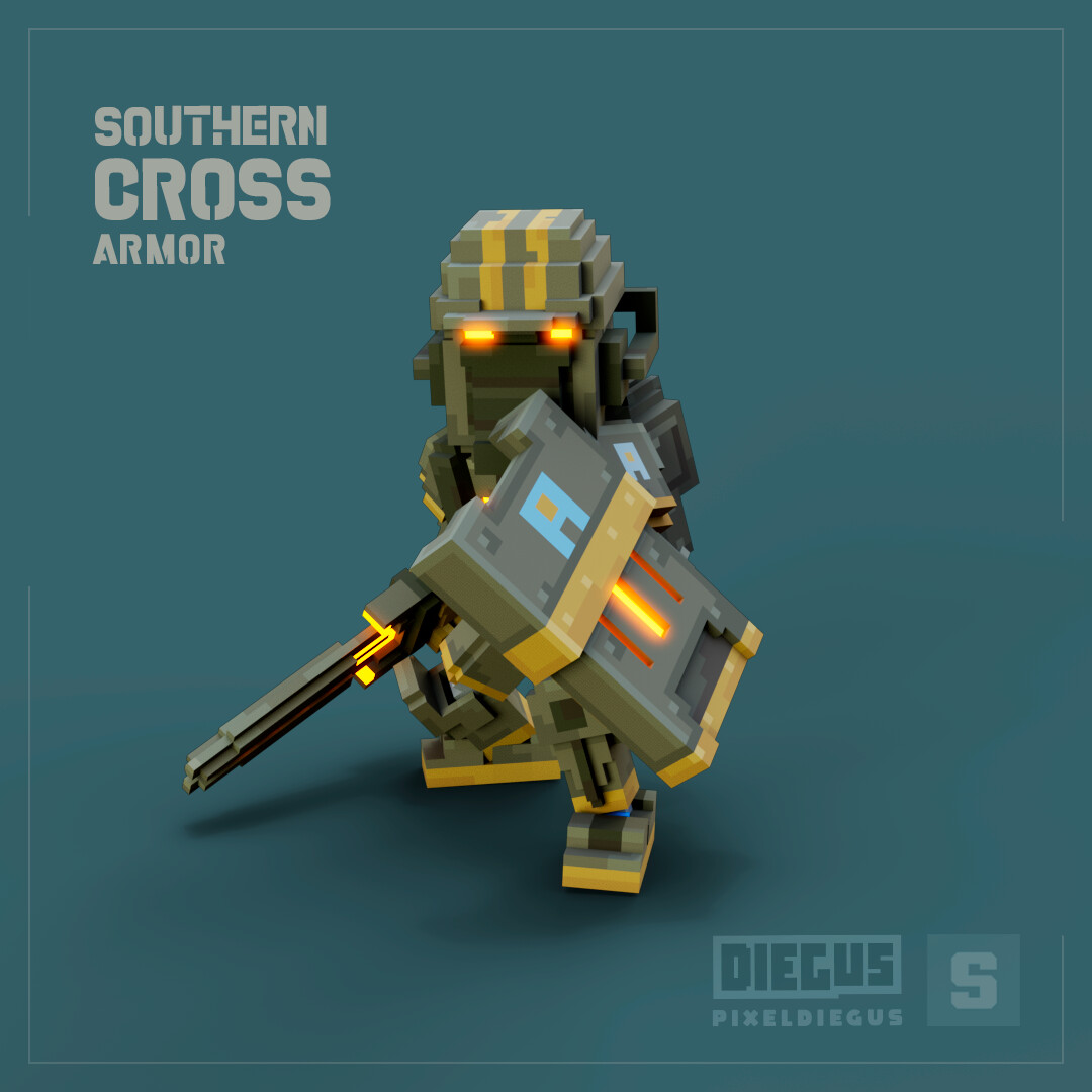 ArtStation - Southern Cross Armor