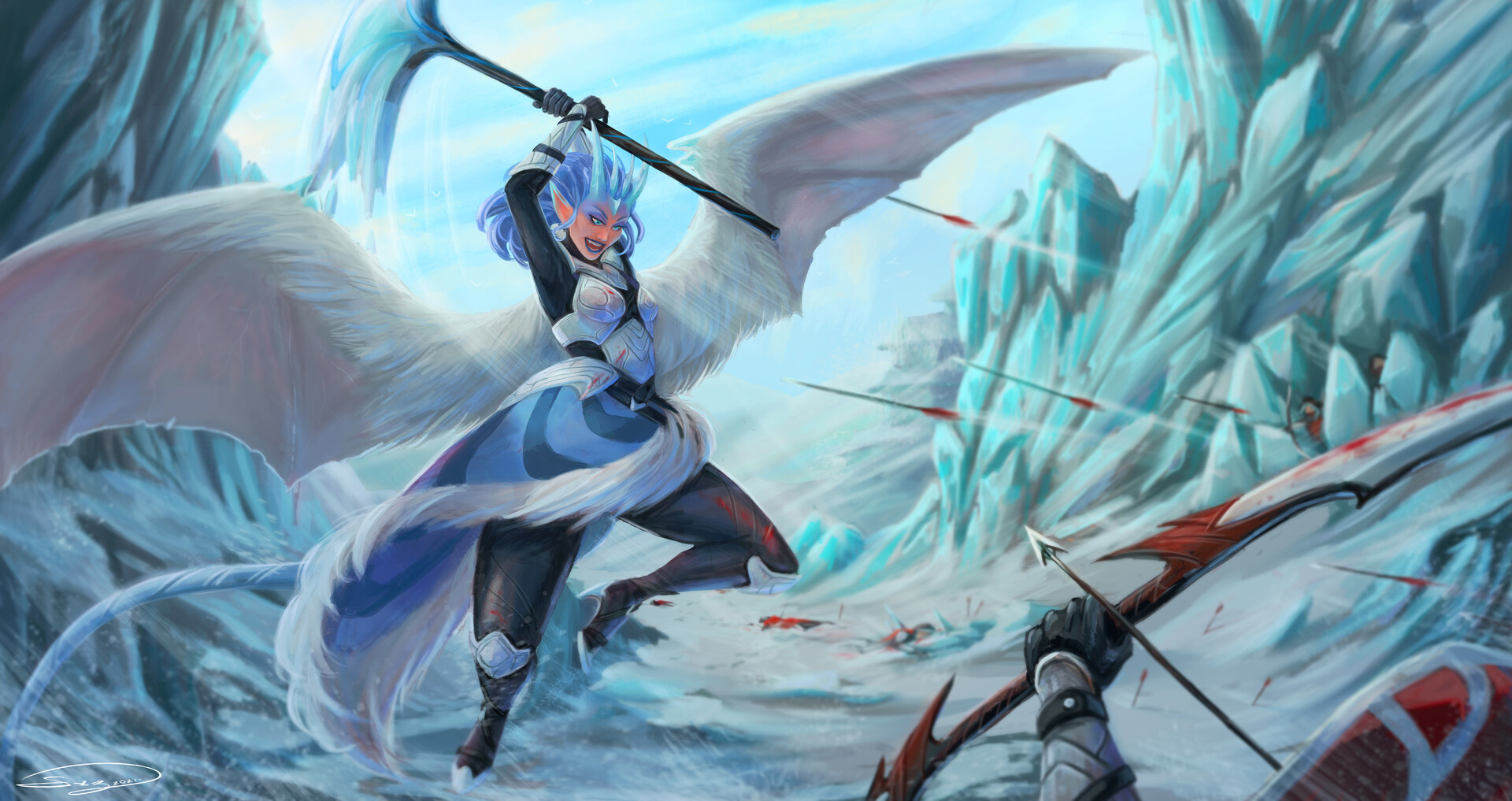 ArtStation - Ice Battle