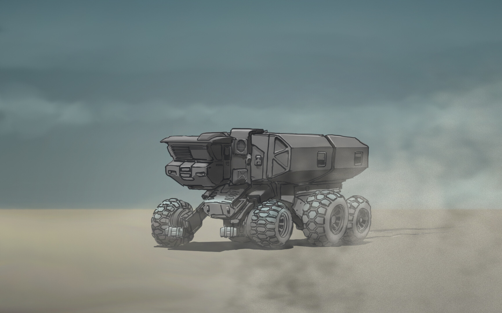 ArtStation - Sand Truck