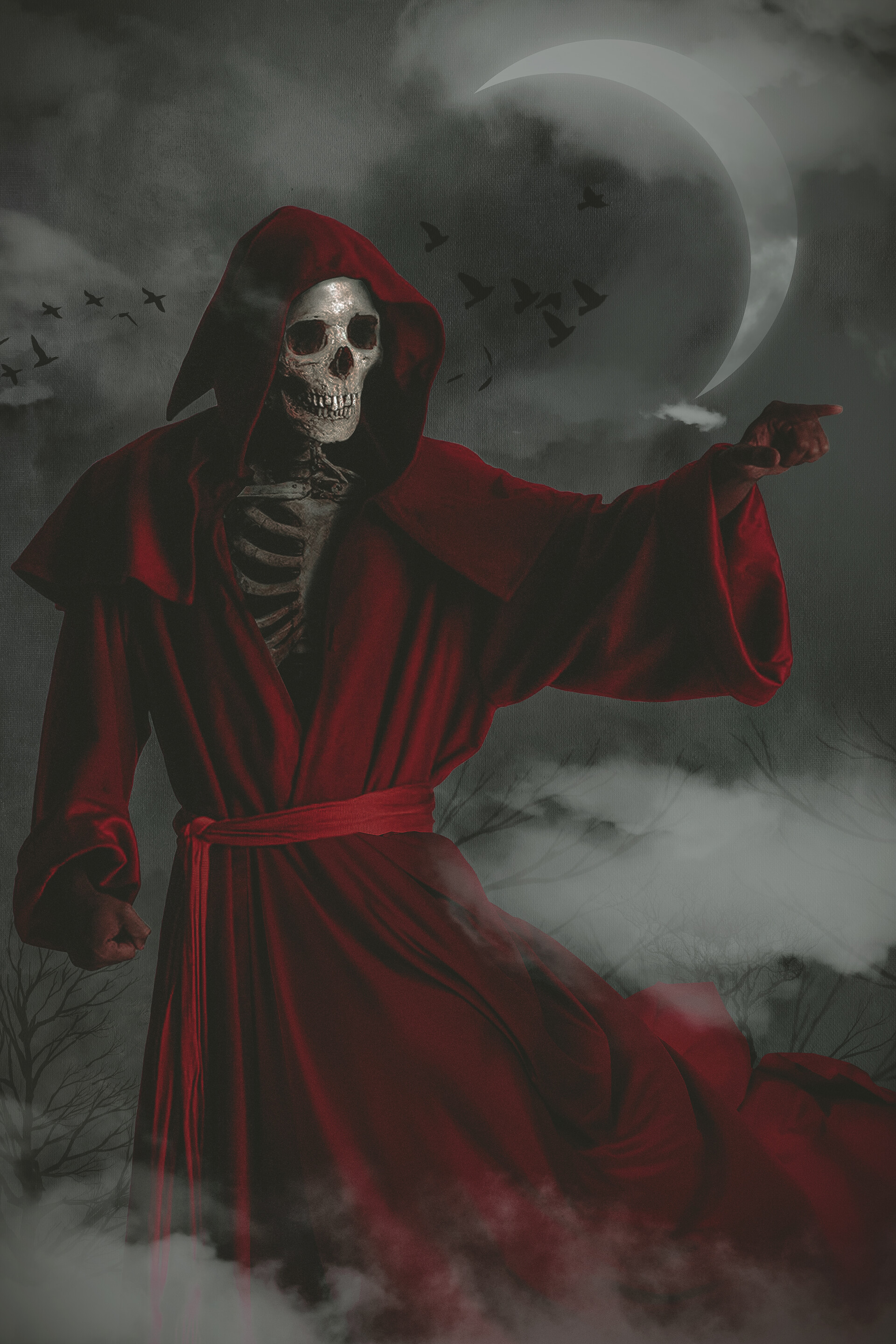 ArtStation - "Death waits us All"