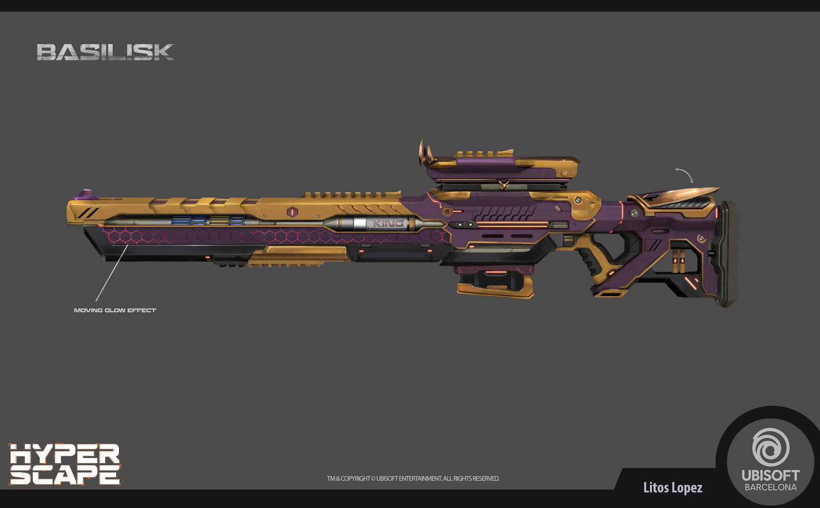 Litos Lopez - Hyper Scape weapon desings