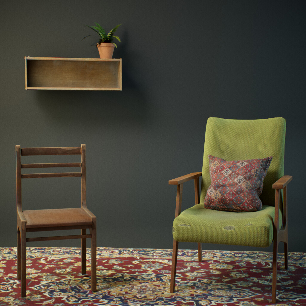 ArtStation - Soviet chairs