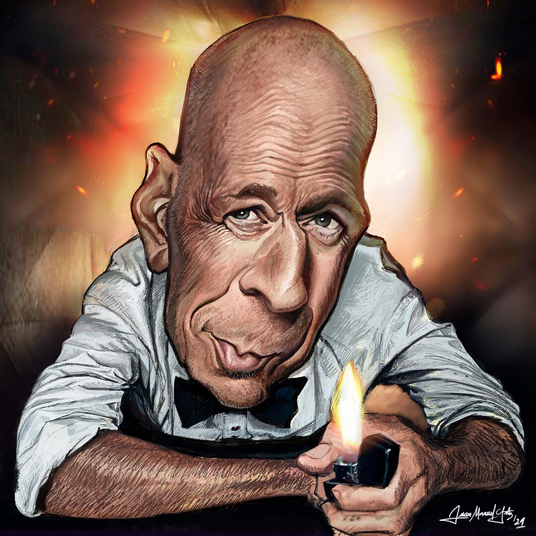 ArtStation - bruce willis