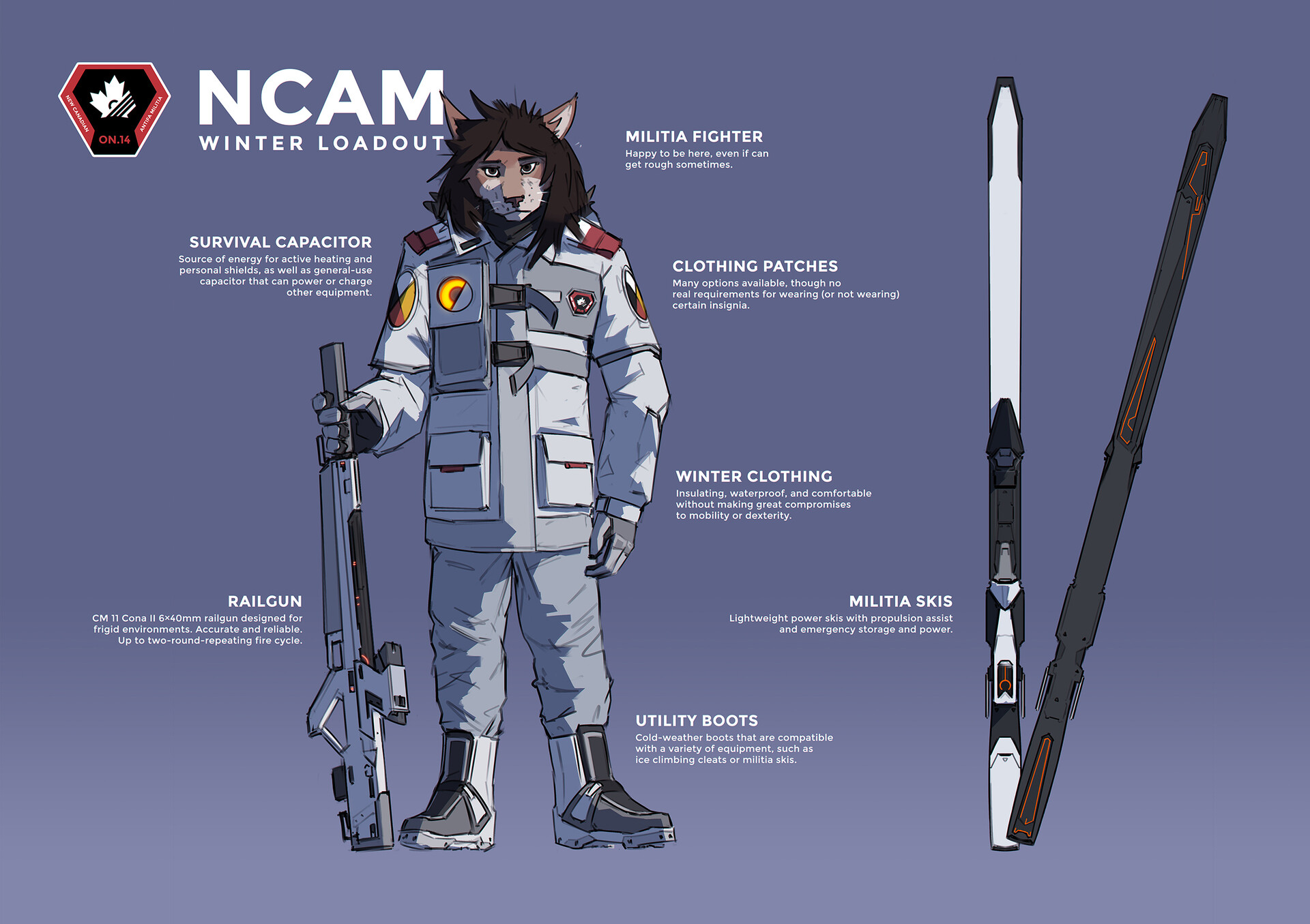 ArtStation - NCAM outfit concept work