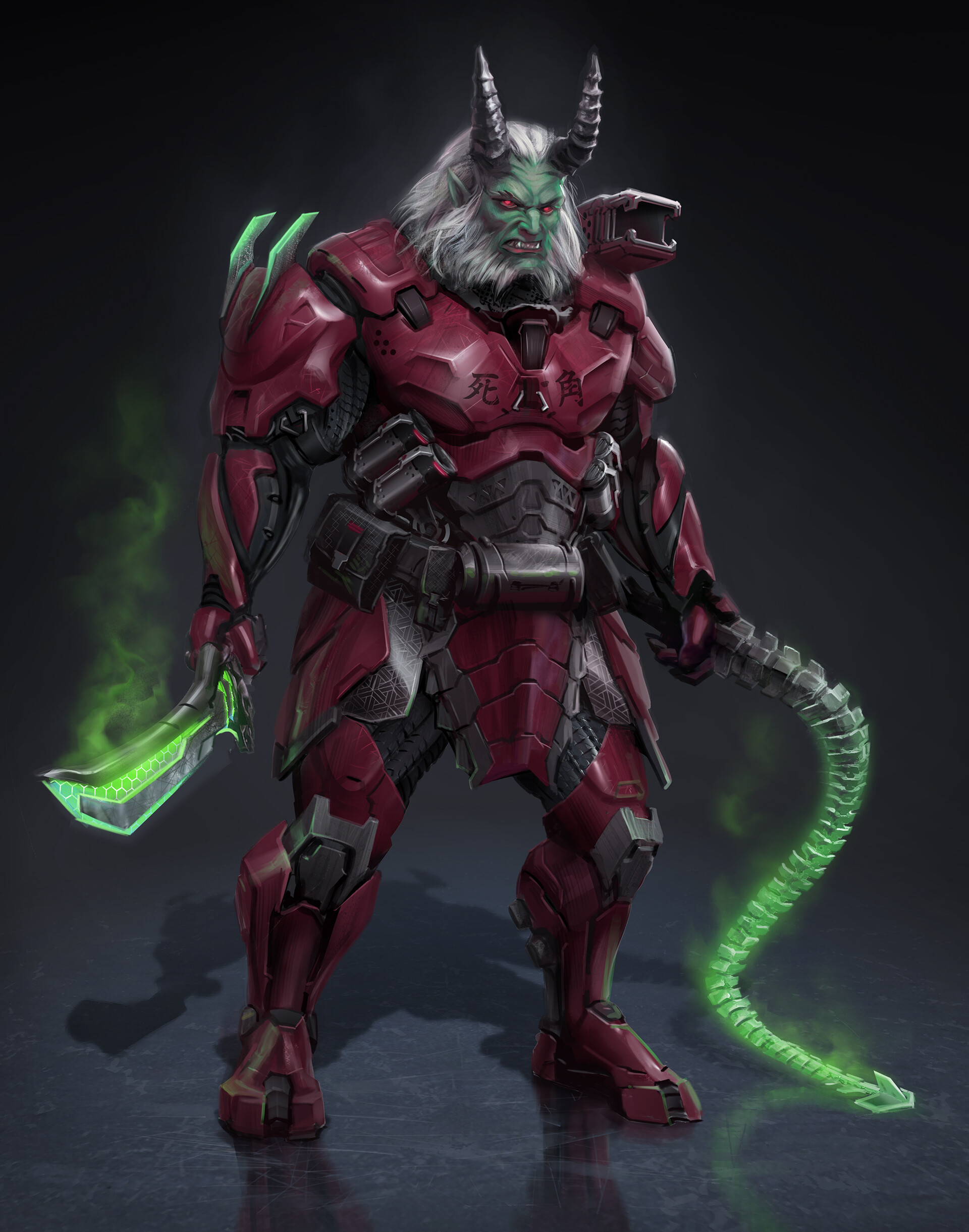 ArtStation - SciFi Demon